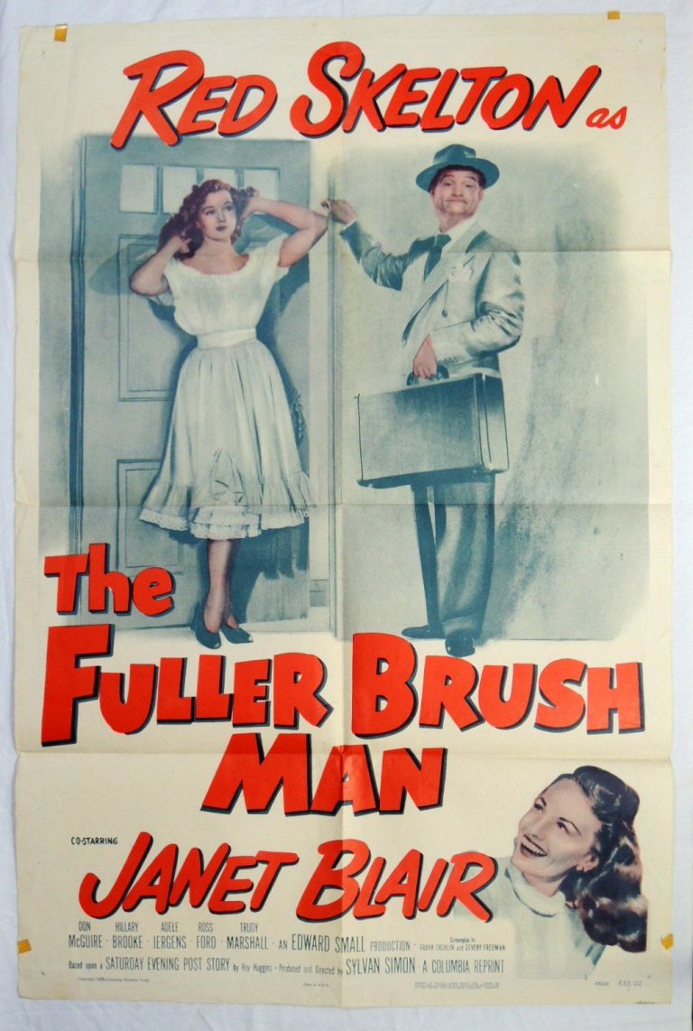 The Fuller Brush Man, starring Red Skelton and Janet Blair